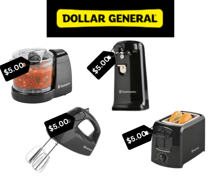 $5 Toastmaster Small Appliances at Dollar General: Must-Have Kitchen ...