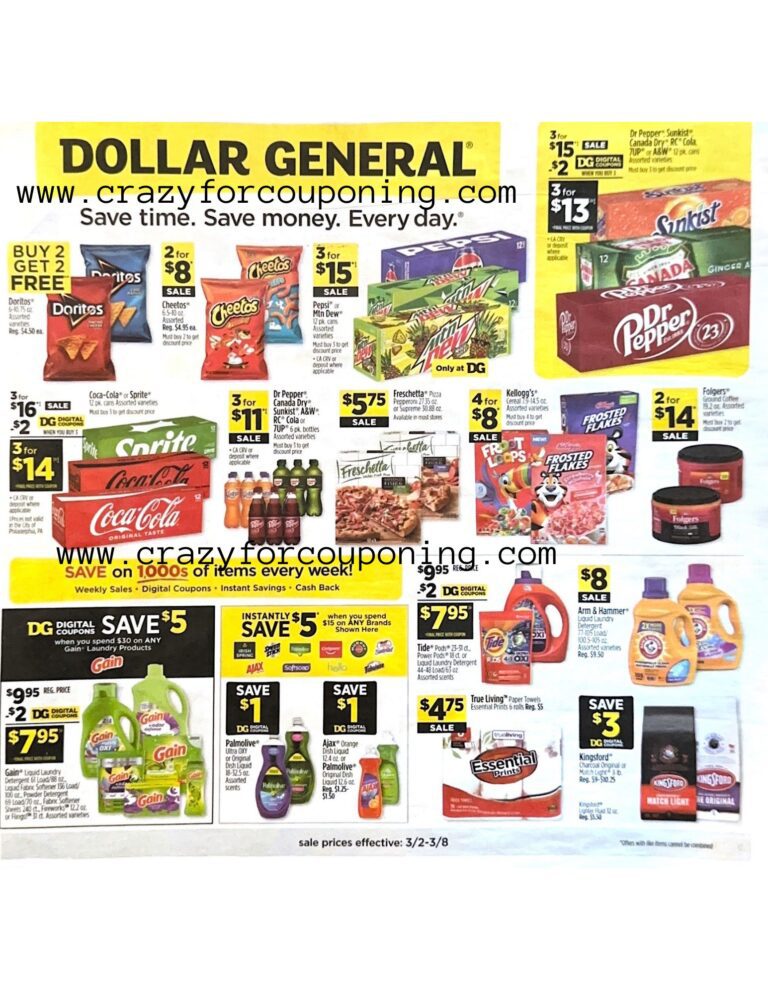 Dollar General Ad Scan March 02-March 08, 2025 (03/02-03/08,2025 ...