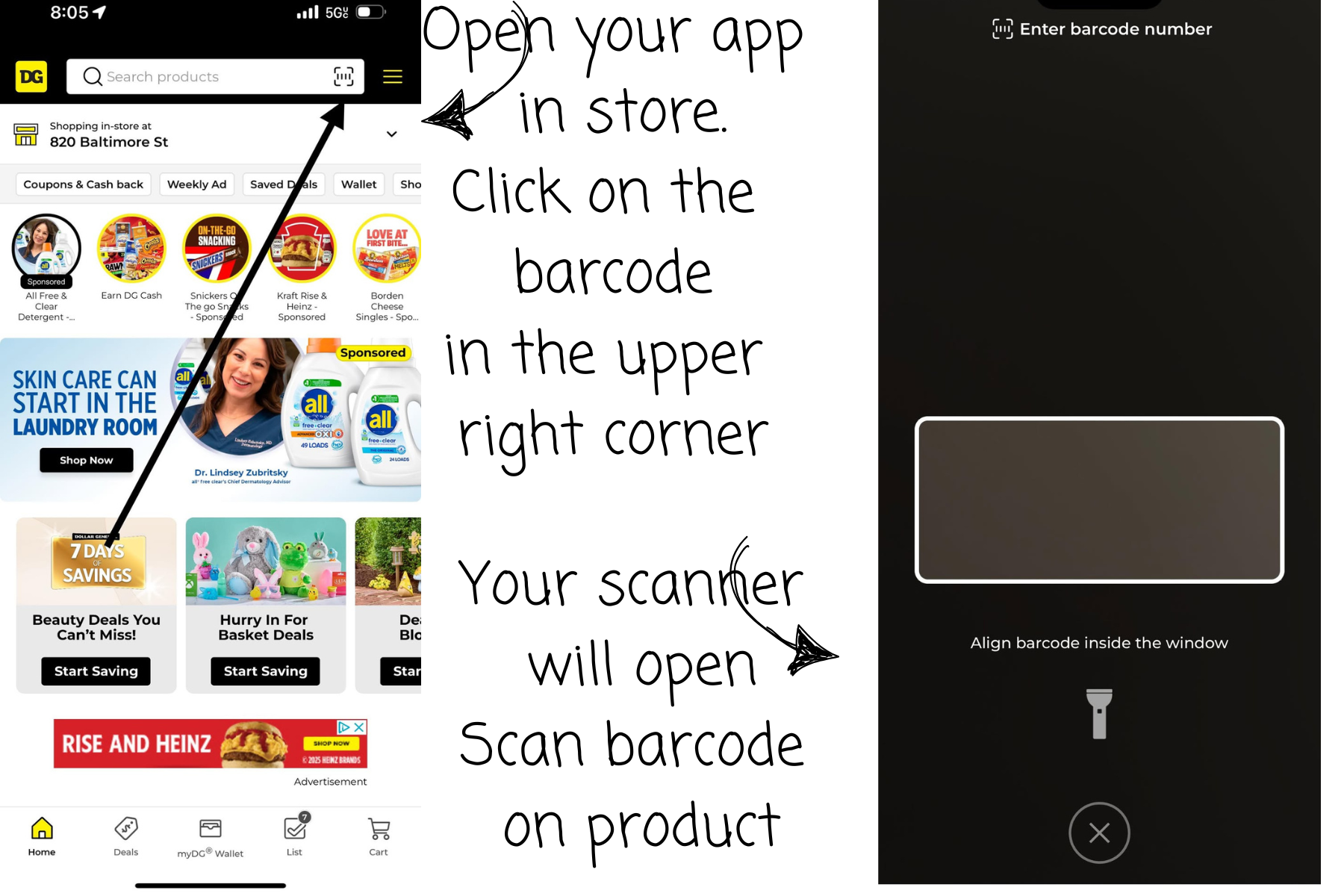 Dollar General Digital Couponing; A Step By Step Guide - Crazy For ...