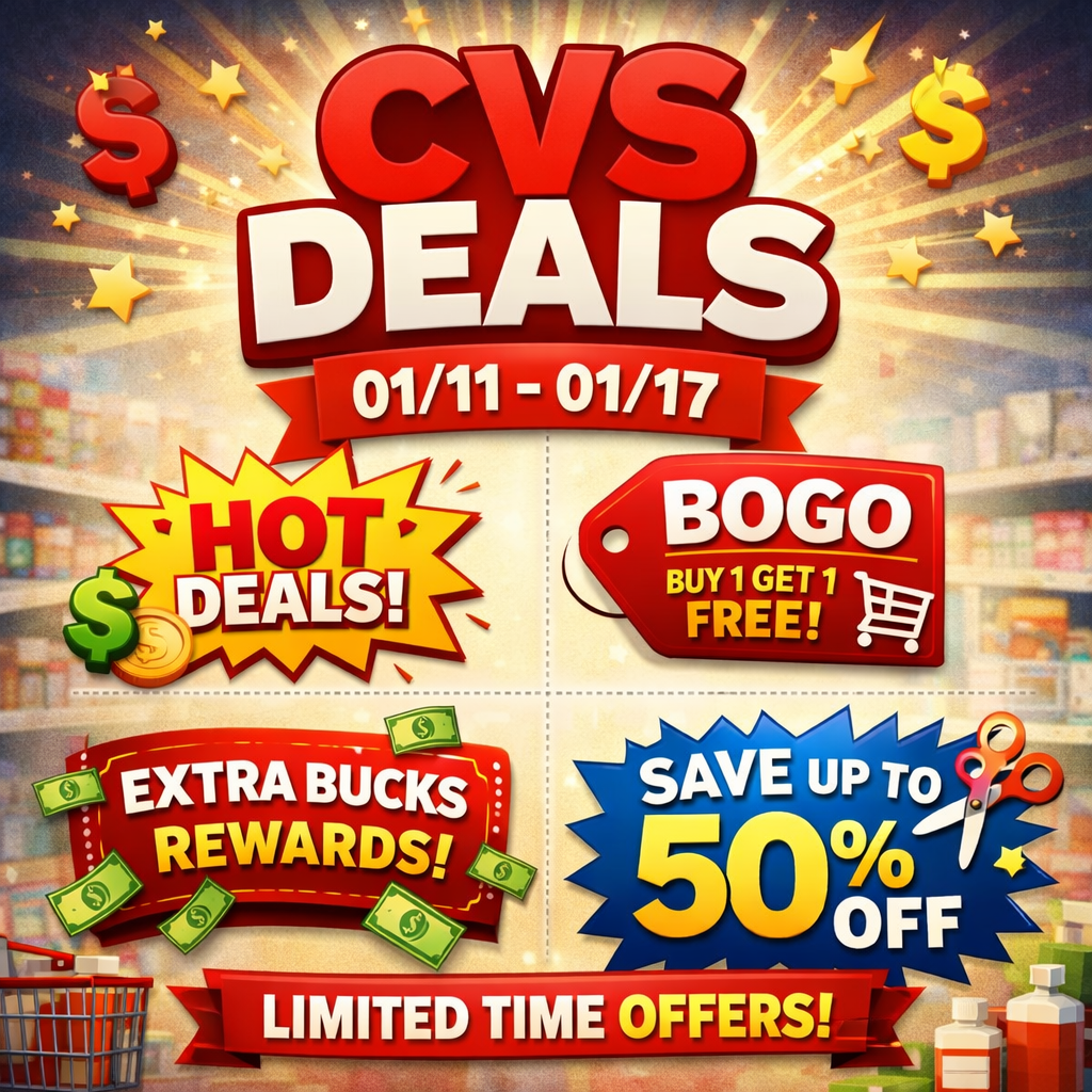 CVS Deals 01/11–01/17: Best ExtraBucks Scenarios, Coupon Matchups ...